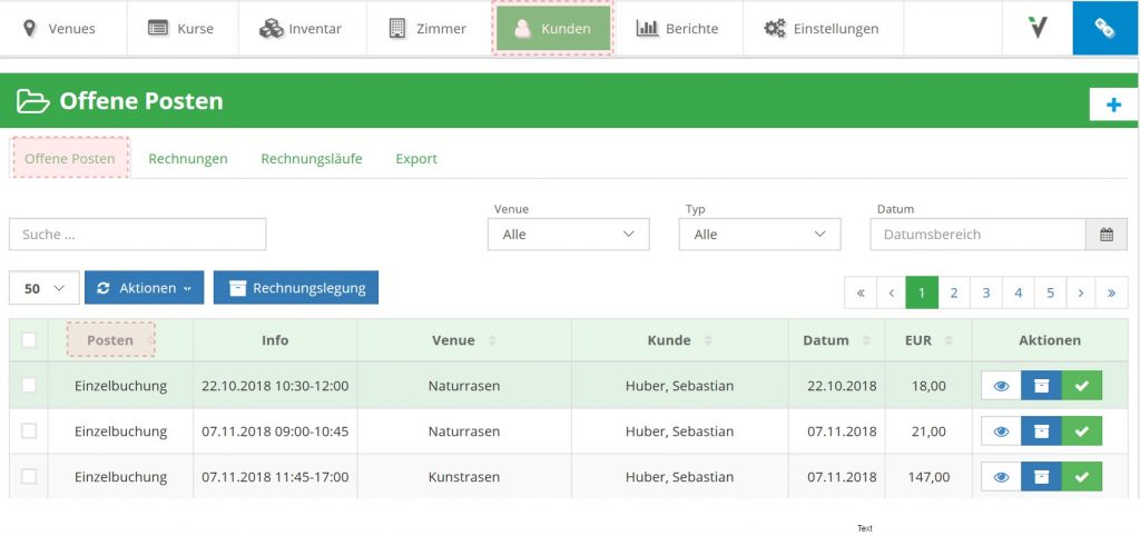 Was sind „Offene Posten“? – VENUZLE Manager